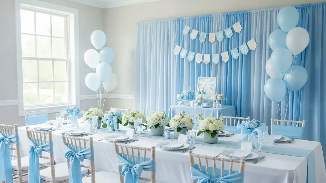 Blue Baby Shower Ideas: 23 Sweet & Stylish Looks