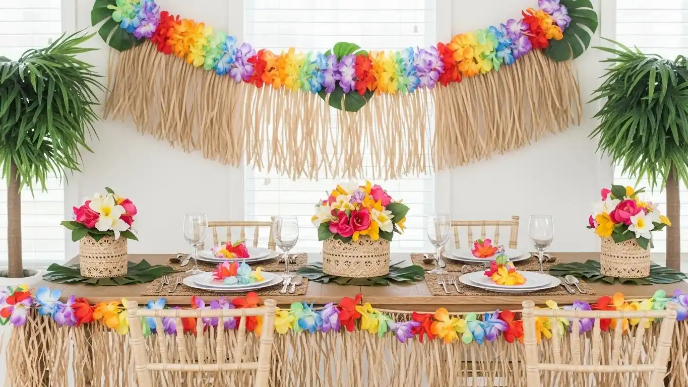 21 Easy + Stylish DIY Luau Party Ideas
