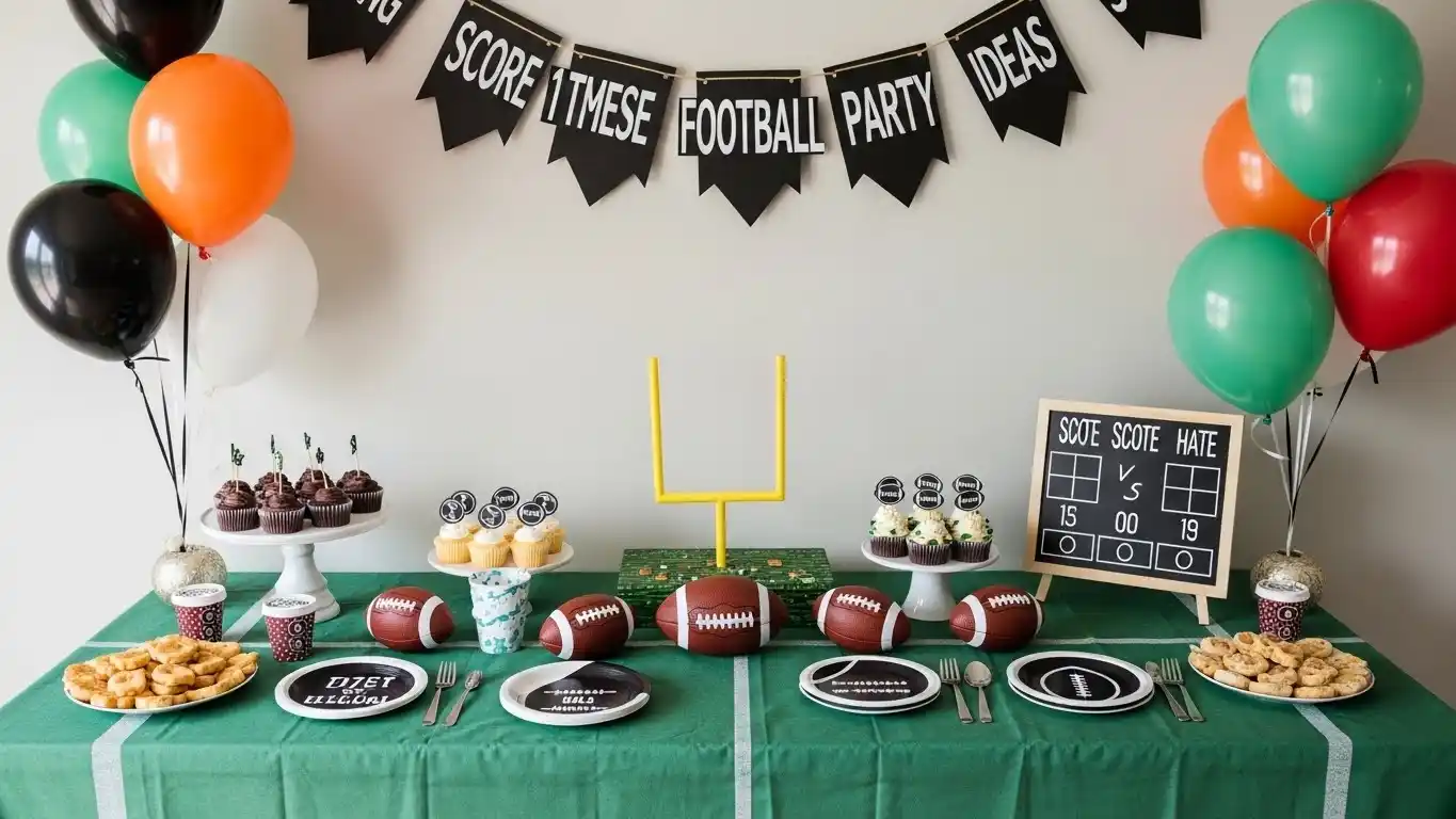 Score Big with These 23 Football Party Ideas